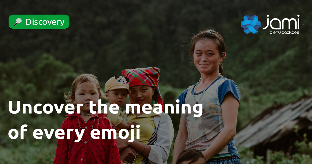 Jami: "Hello, hello Jamers 😍 Do #emojis have the same m…" - Mastodon